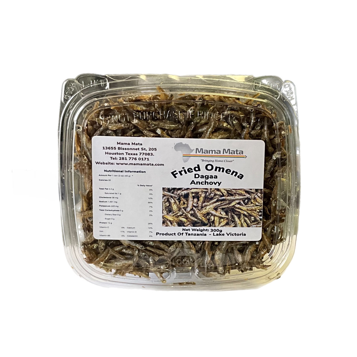 Fried Omena/Ndagaa/Mukene - 300g – Mama Mata